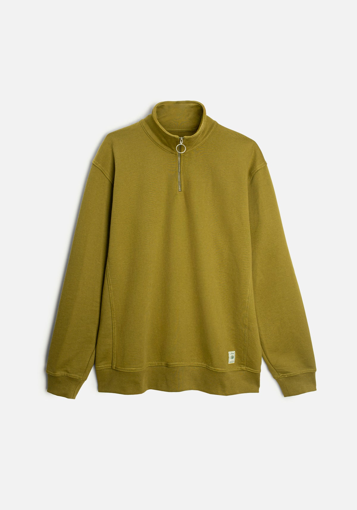 Buzo H Half Zip Oliver Green Olive