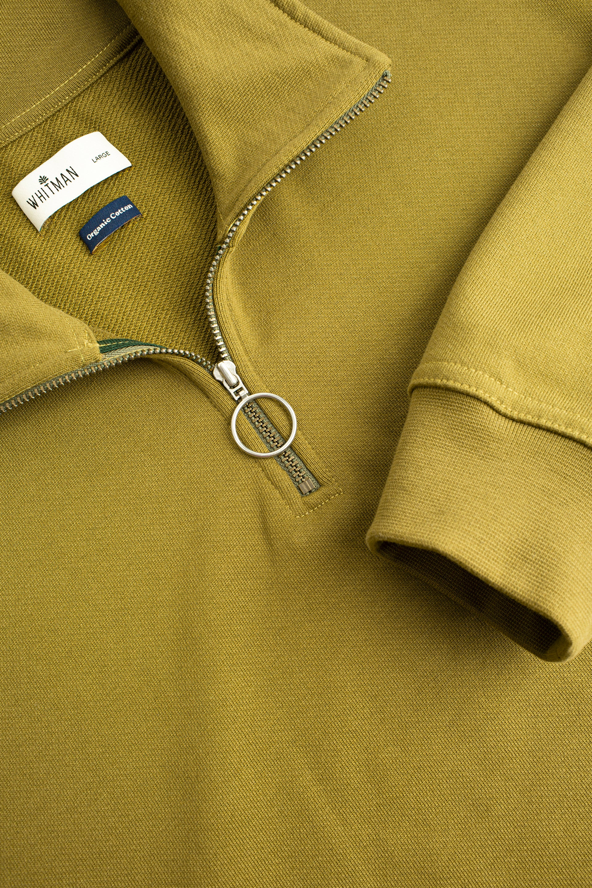 Buzo H Half Zip Oliver Green Olive